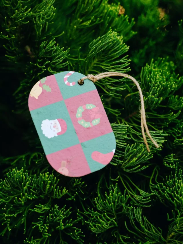 5 Ideias de Tags de Agradecimento para o Fim de Ano - Papel Semente